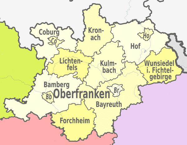 Was wäre wenn: Oberfranken und Bayreuth